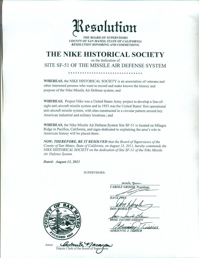 Site SF-51 San Francisco Area Defense